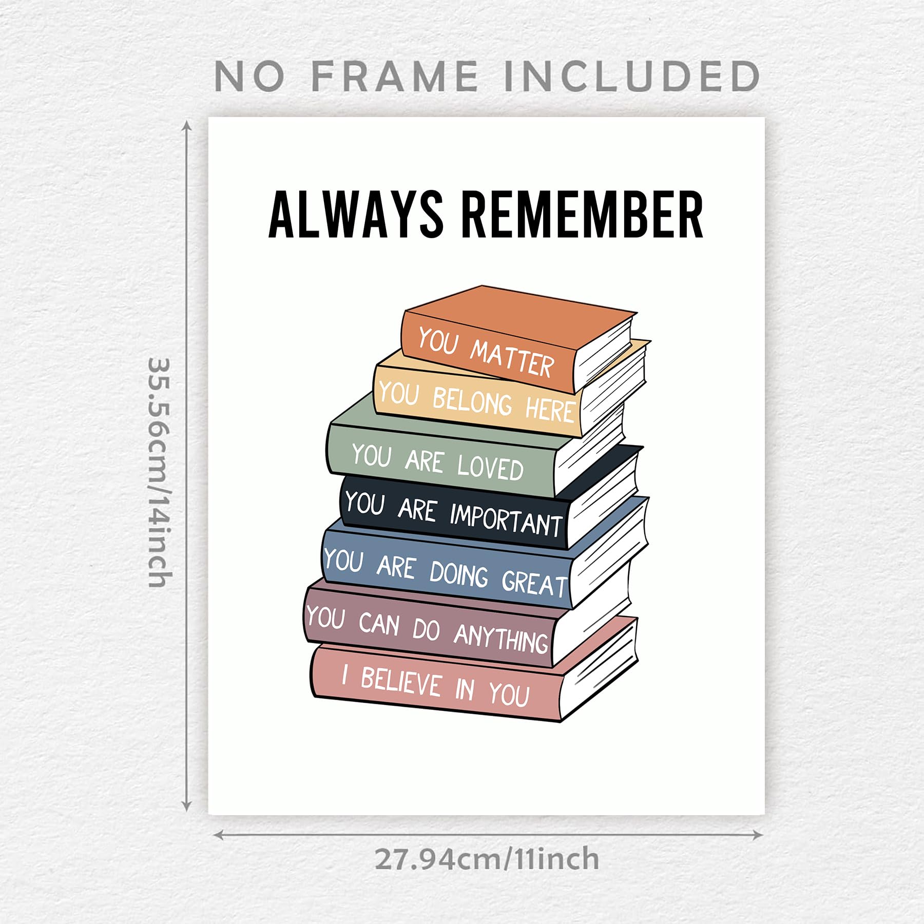 Snapklik.com : Always Remember You Matter, Positive Motivational Wall ...