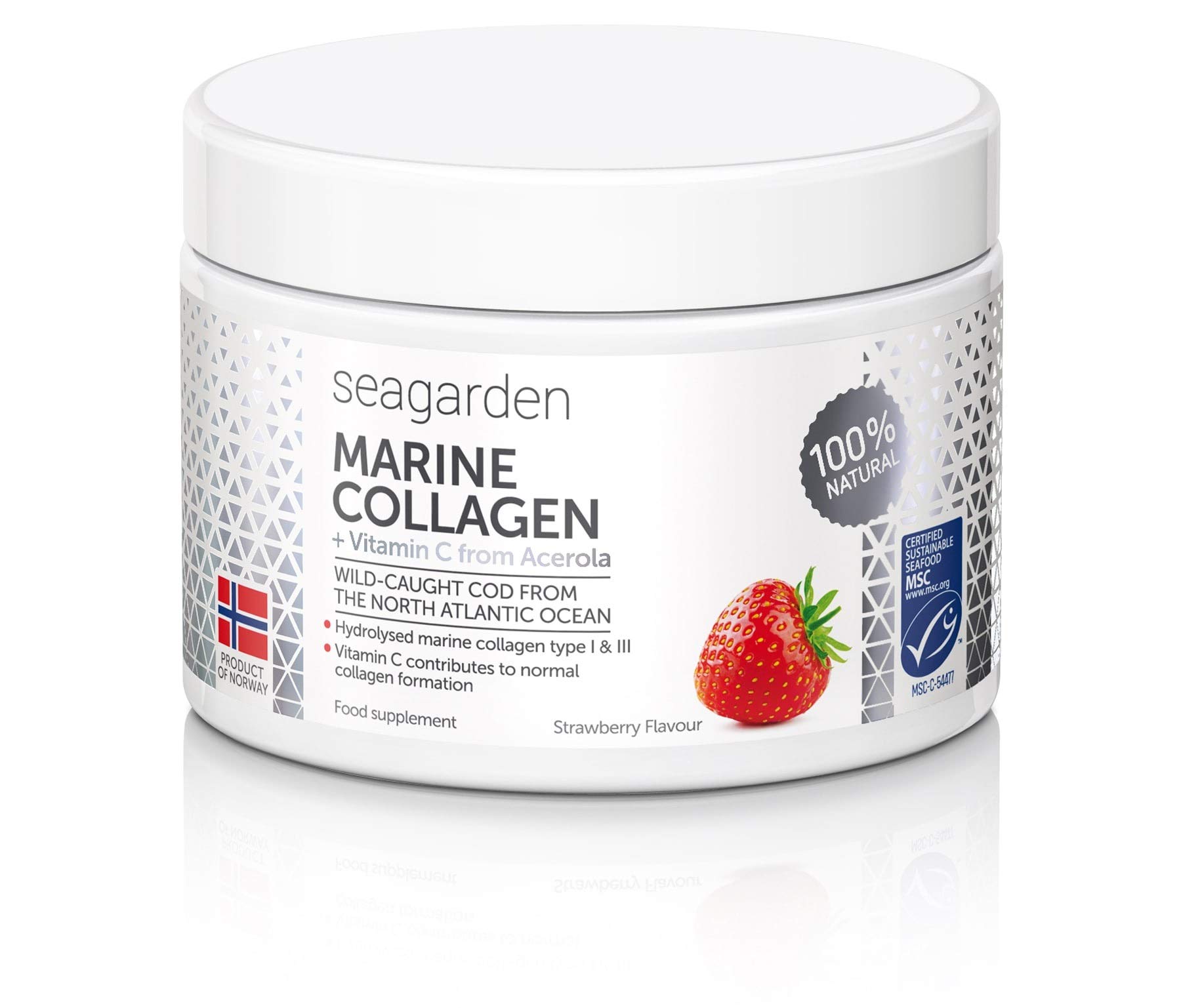 Buy Norwegian Marine Collagen Powder + C I Wild-Caught Fish From the ...