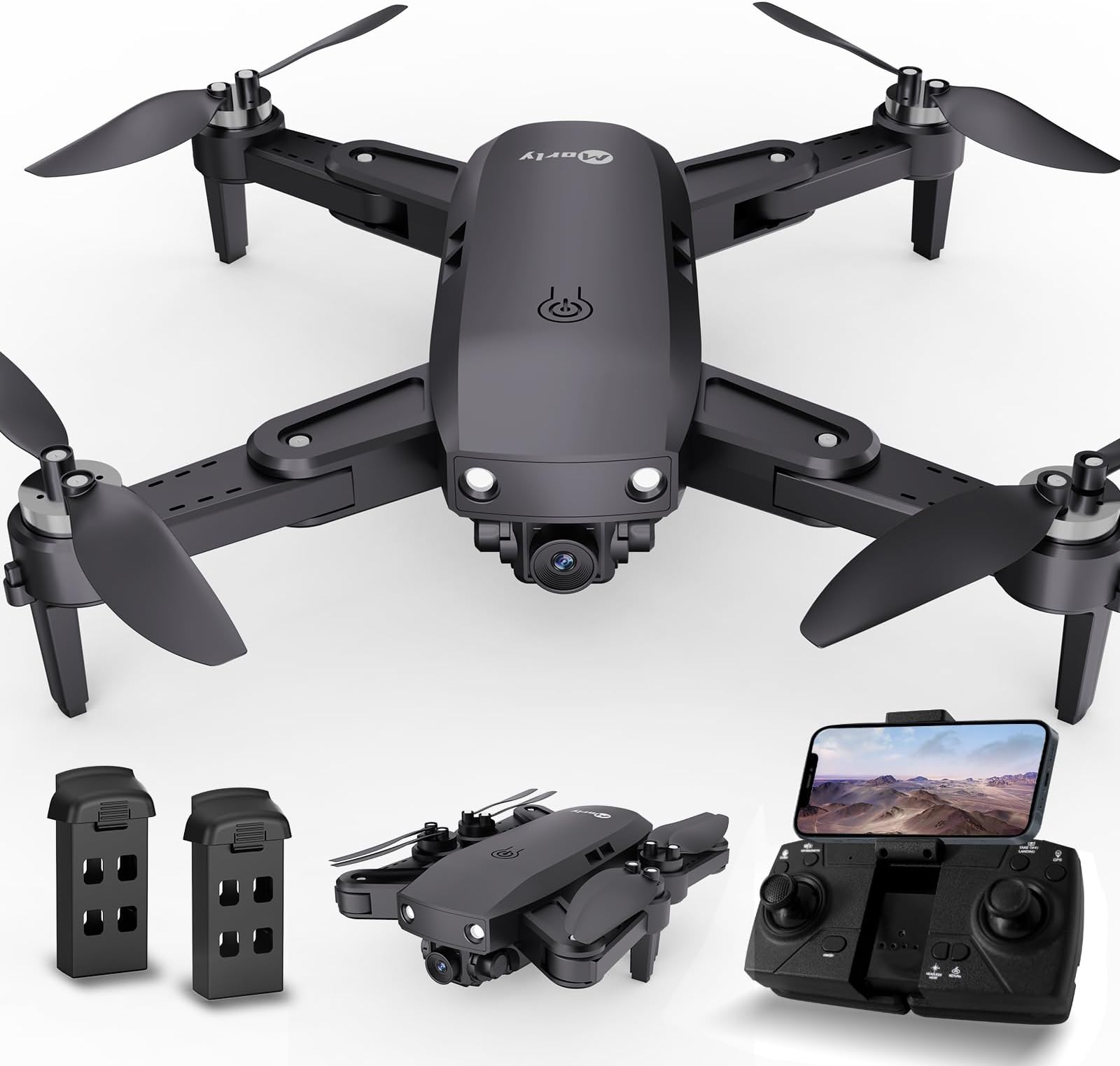 GPS Drone met Camera voor Volwassenen 4K Camera Drones met Brushless ...