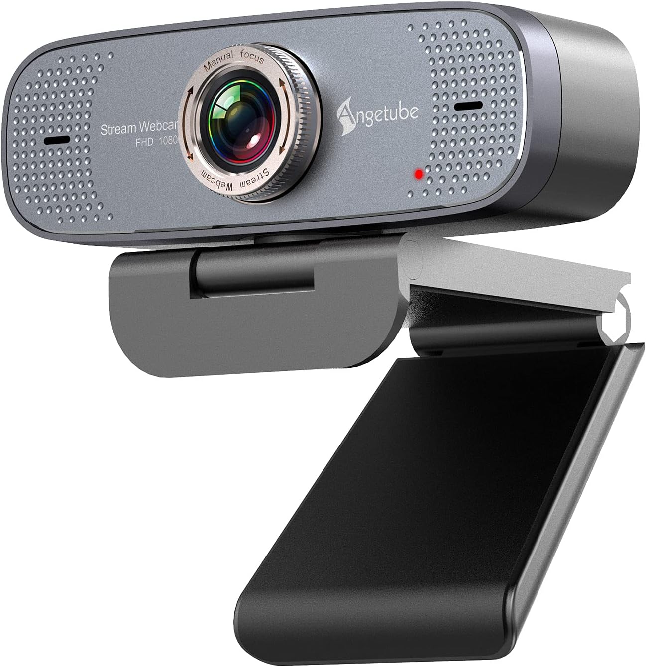 Amazon.com: aicoco 1080P FHD PTZ Webcam, with Dual-Microphone & Privacy ...