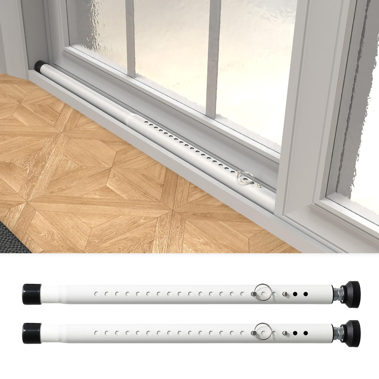 Amazon.com: Sliding Door Security Bar 18"-51", Adjustable Sliding Door ...