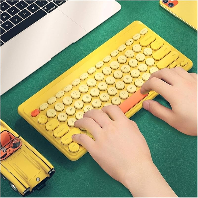 YEZIN Key Caps For Keyboard 79keys Vintage Round Cap Wireless Keyboard yezin-key-caps-for-keyboard-79keys-vintage-round-cap-wireless-keyboard