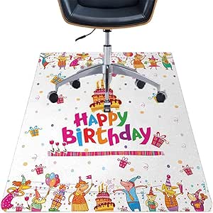 Amazon.com : Hardwood Floor Desk Chair Mat, Protects Hardwood Floor ...