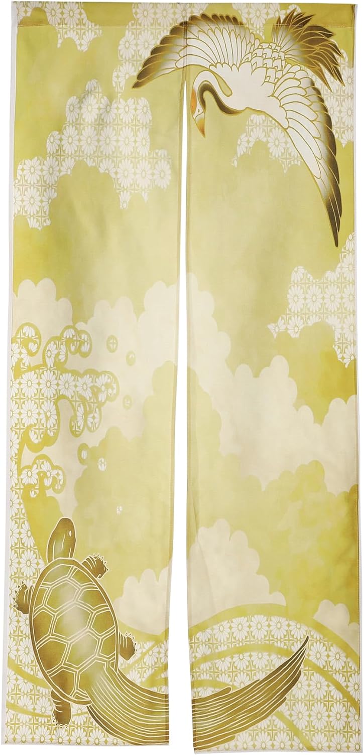 Amazon.com: next.design Noren Japanese Style Doorway Curtain with a ...