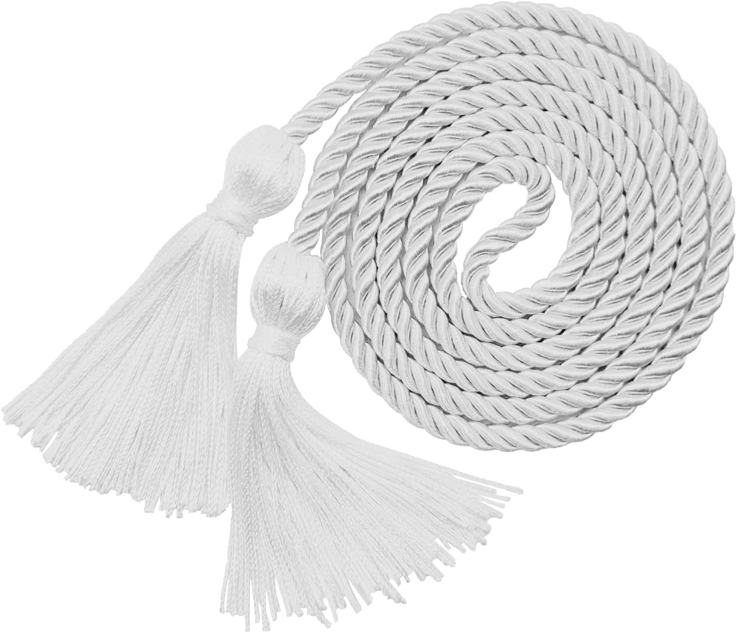 Amazon.com: Graduation Honor Cords White Graduation Cords, 67" Long for ...