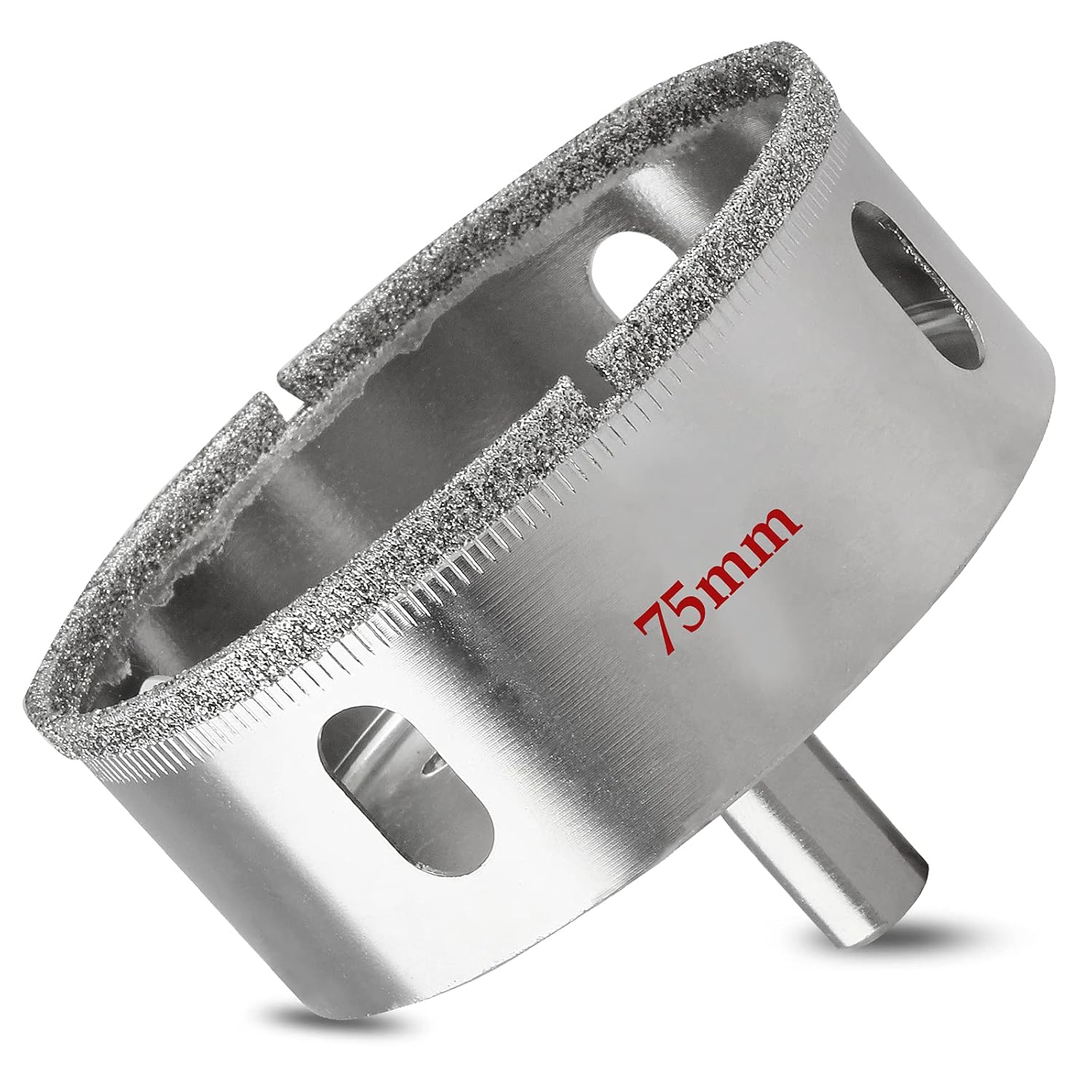 Luomorgo 75mm/3 inch Diamond Hole Saw, 1.1 inch Cutting Depth Diamond ...