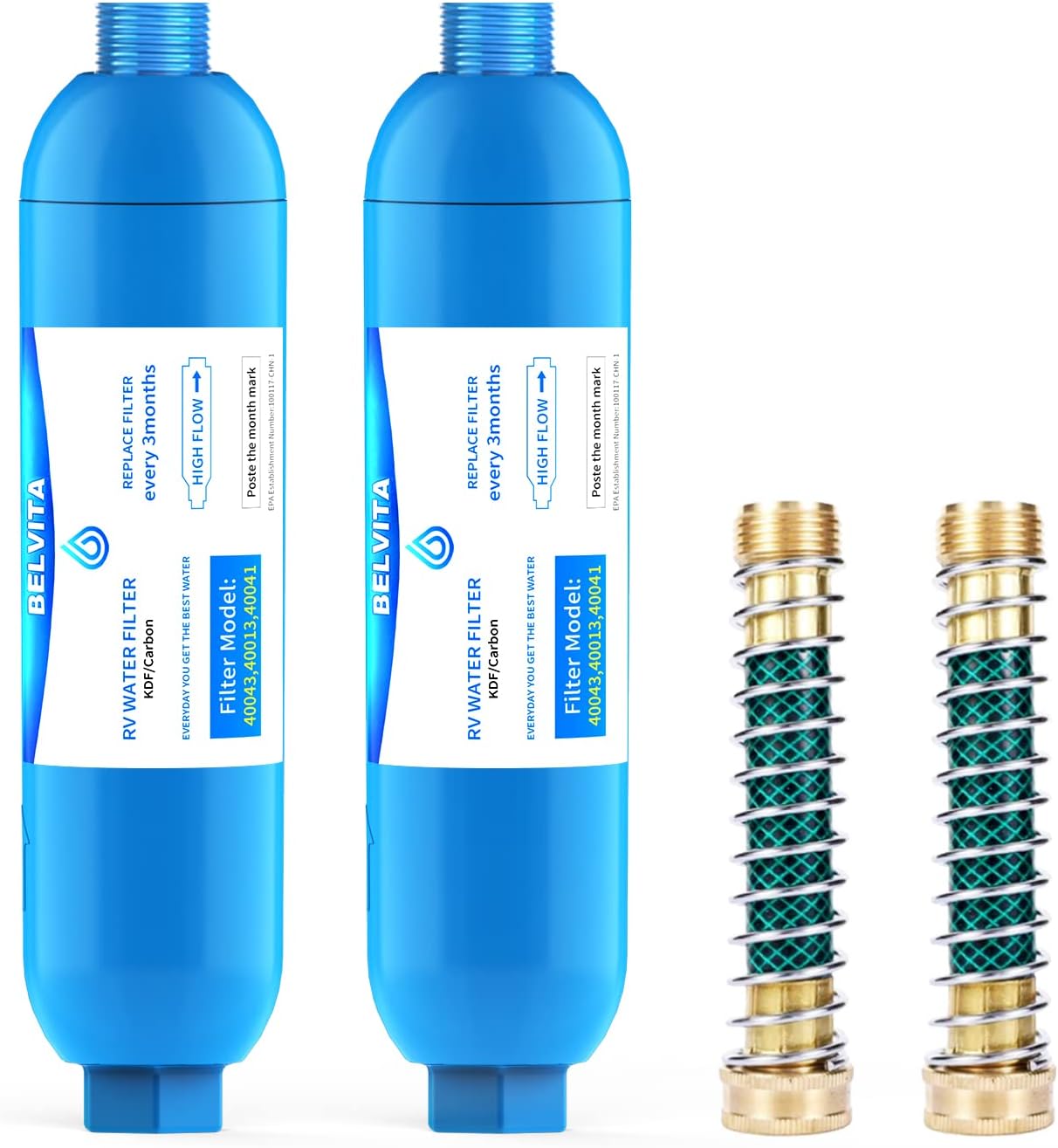 ZeroRust Rust and Removal Filter for Washing Machines: 5μm 20mm (3/4 ...