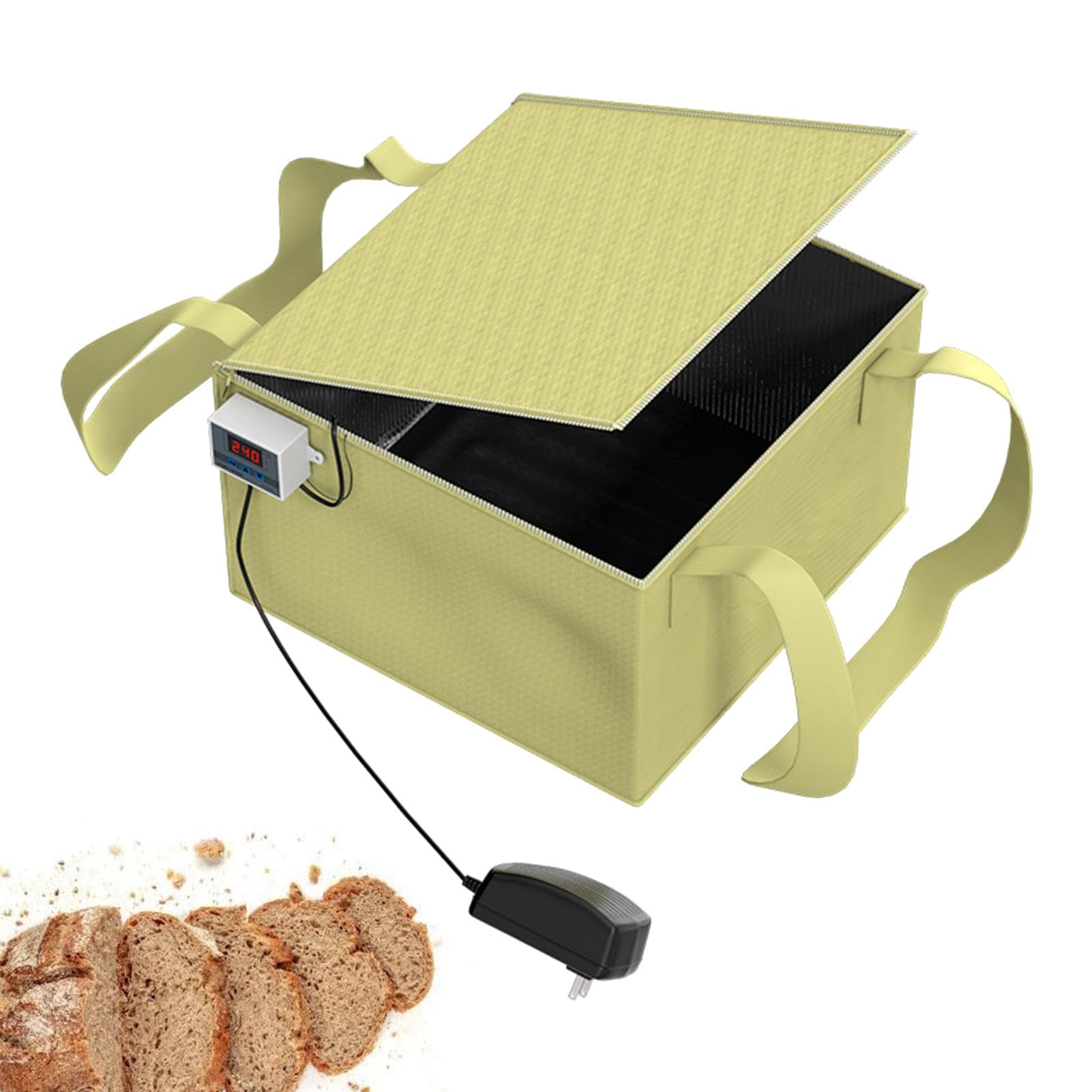Bread Proofer Box - Sourdough Dough Proofer and Warming Box with Heater ...