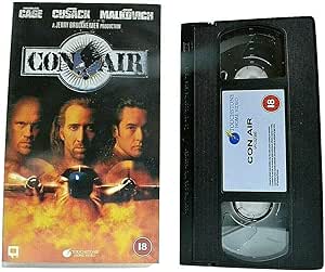 Con Air [VHS] [1997] : Nicolas Cage, John Cusack, John Malkovich, Colm ...