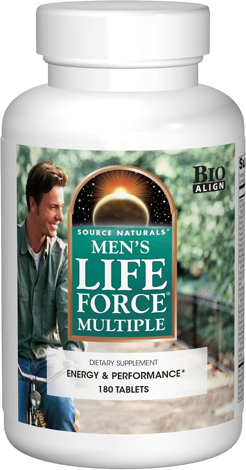 Amazon.com: Source Naturals Men's Life Force Multiple Daily ...