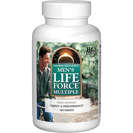 Amazon.com: Source Naturals Men's Life Force Multiple Daily Multivitamin & Immune Health ...