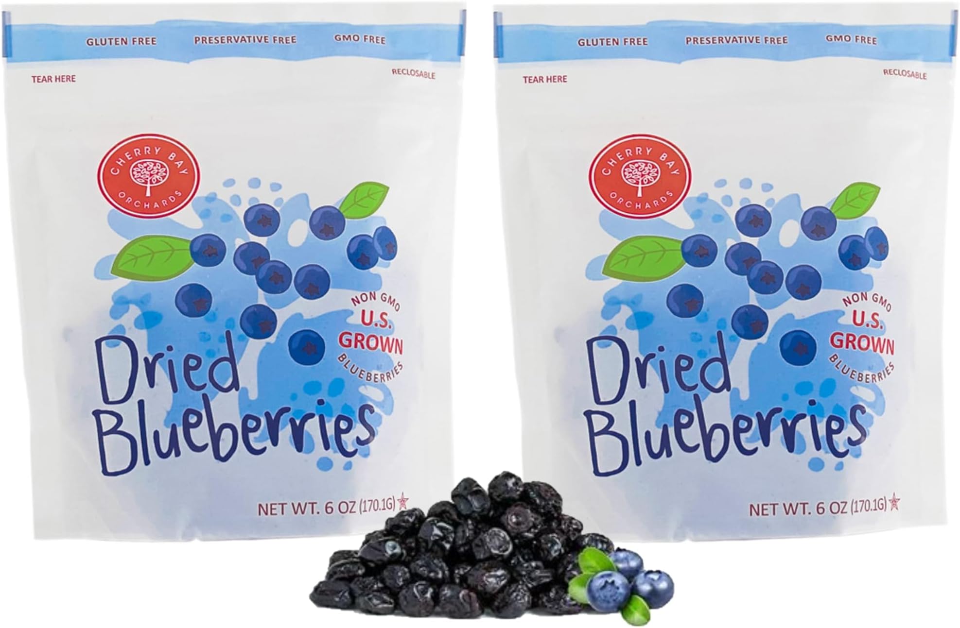 Amazon.com: Cherry Bay Orchards - Dried Montmorency Tart Cherries (4 lb ...