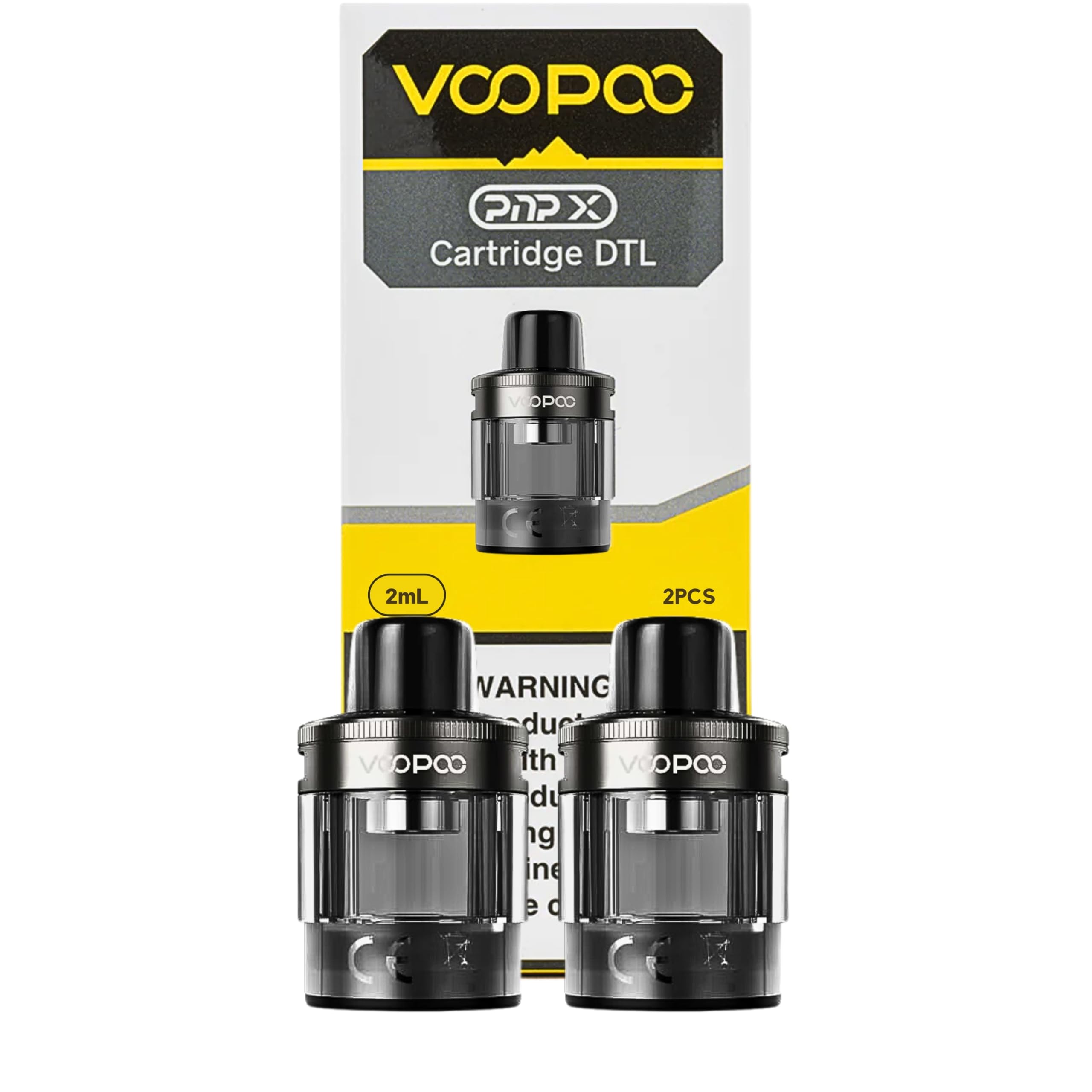 Voopoo PNP X Replacement Pod [DTL] - 2 Pack - DTL Vaping, Leakproof ...