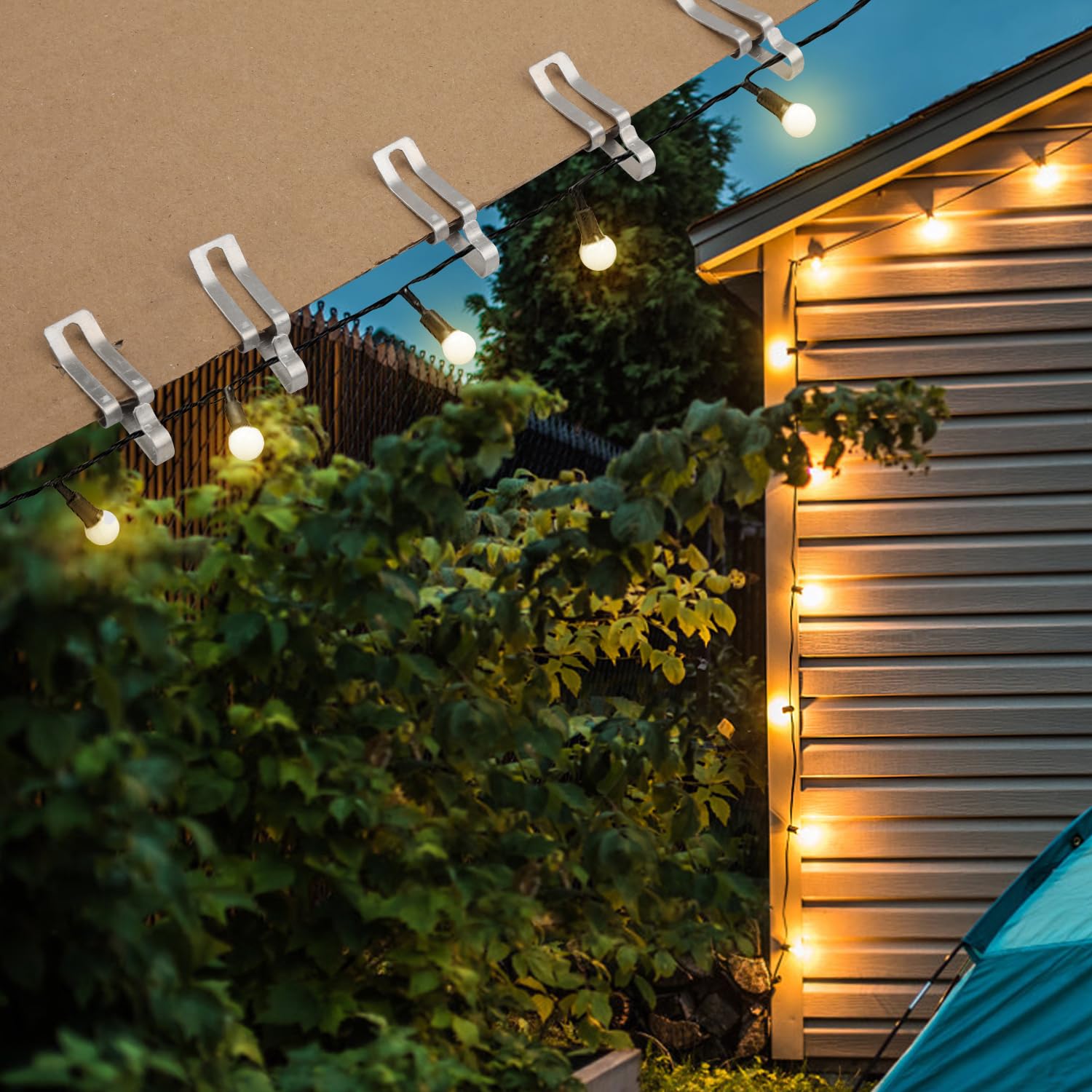 Metal Roof Christmas Light Clip