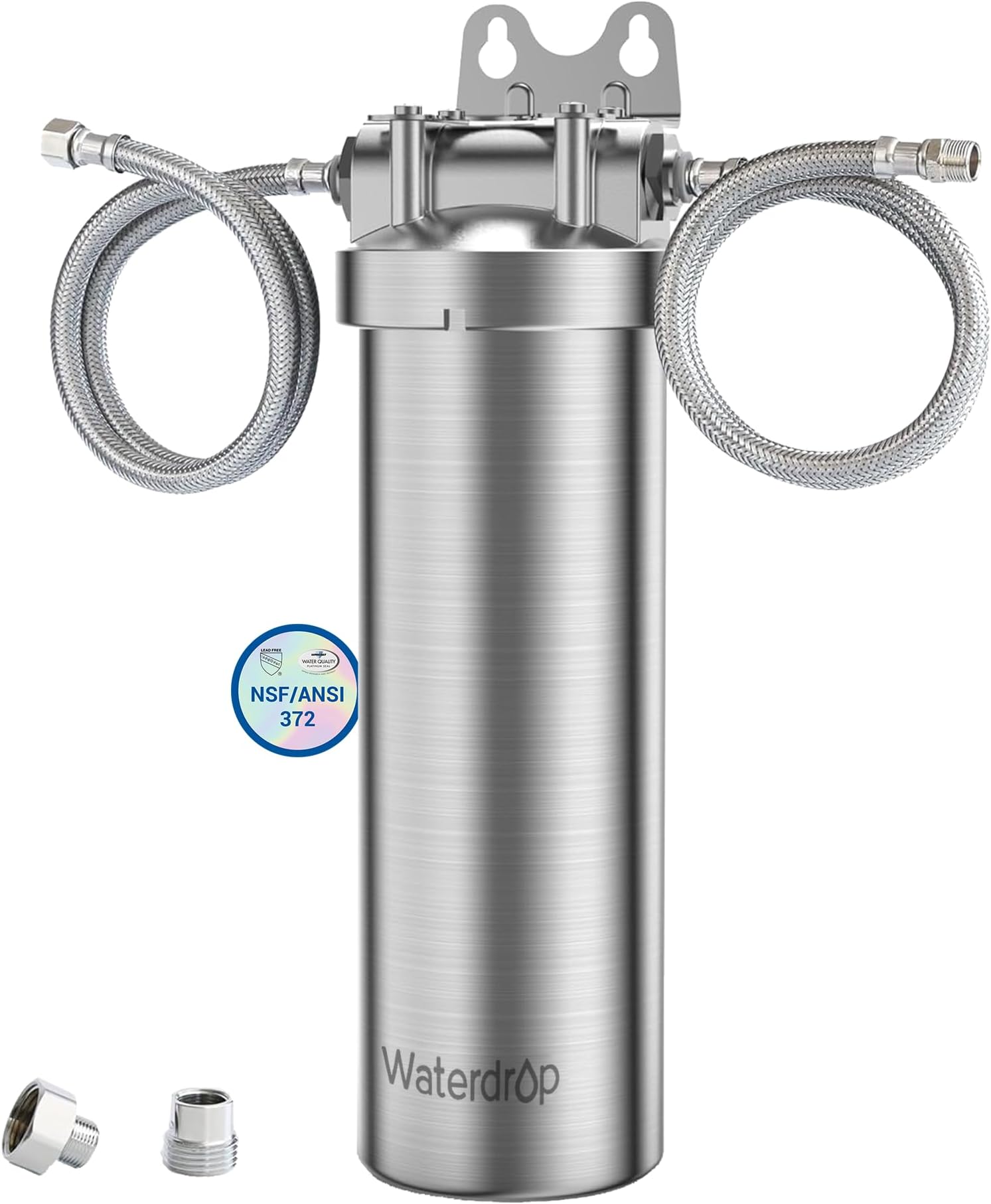 Amazon.com: Waterdrop AS08 Stainless Steel Under Sink Water Filter ...