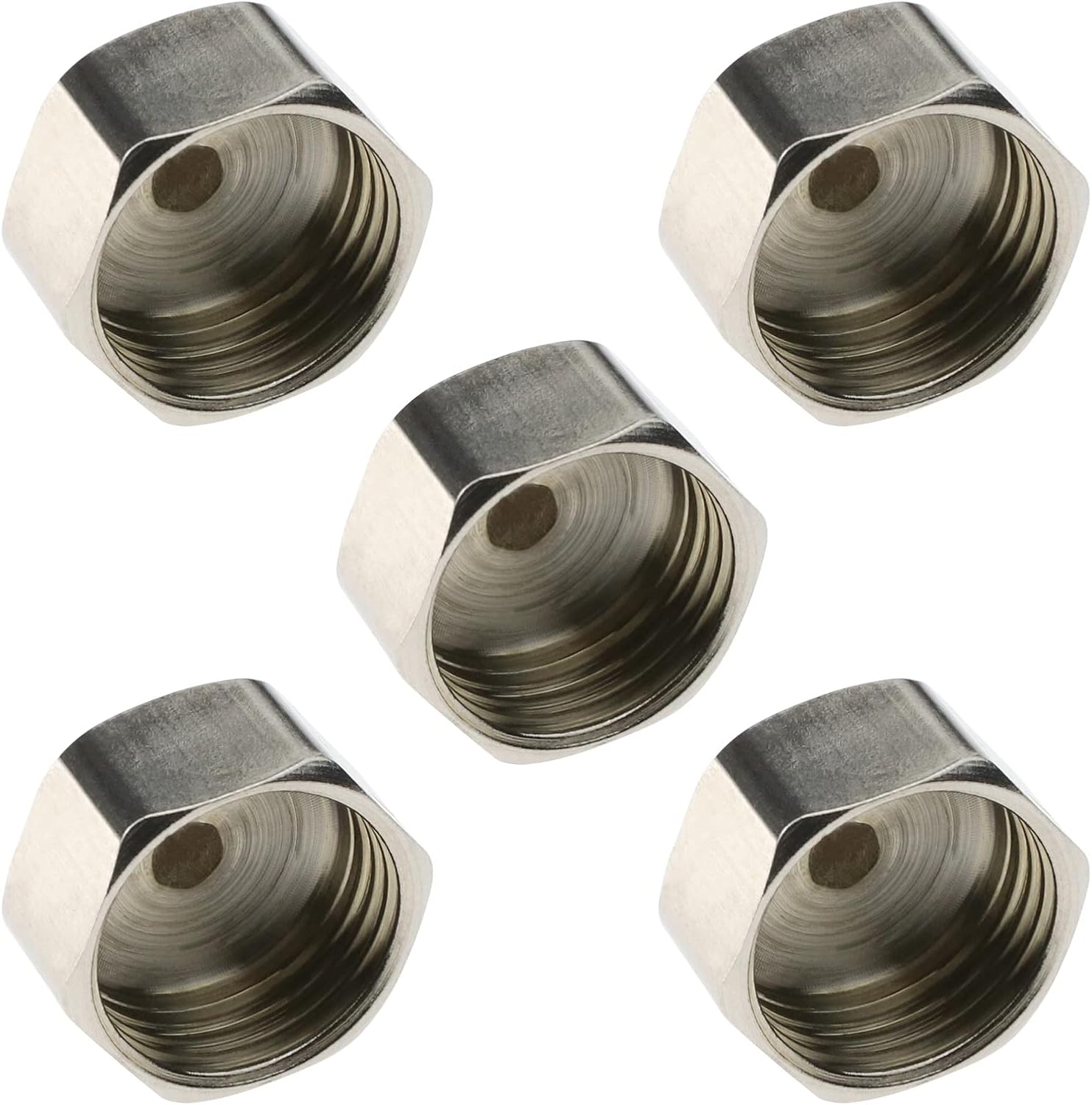 5PCS 1/2″ Female Pipe Tube Fittings Pipe Blanking Cap Stainless Steel ...