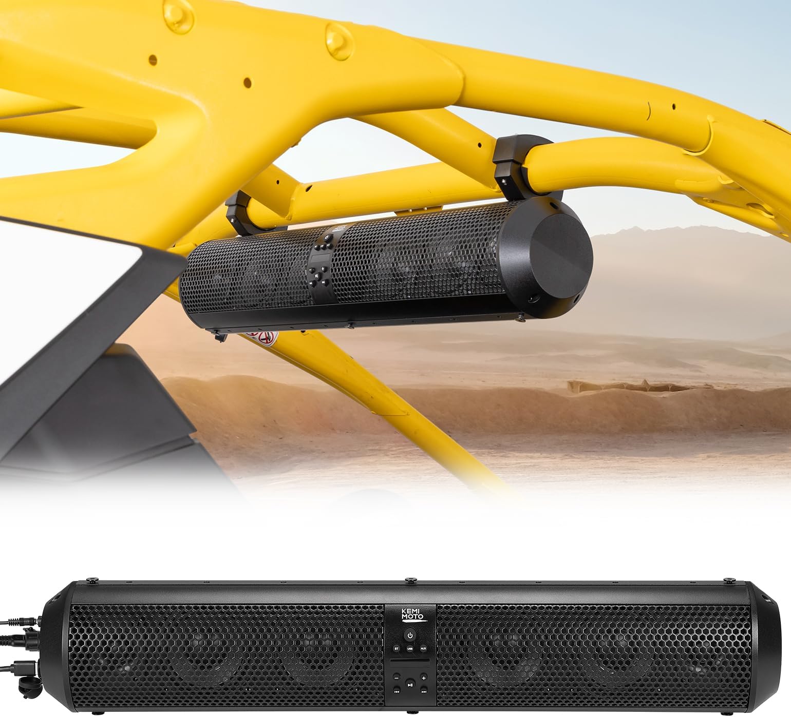 Amazon.com: KEMIMOTO UTV Soundbar 28-Inch 6 Speakers SXS Sound Bar ...