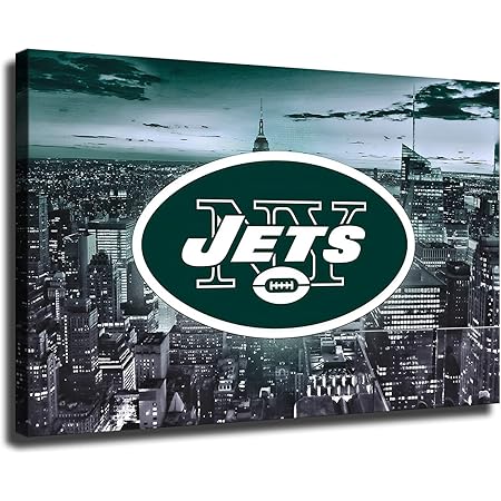 Amazon.com: Trends International NFL New York Jets - Retro Logo 14 Wall ...