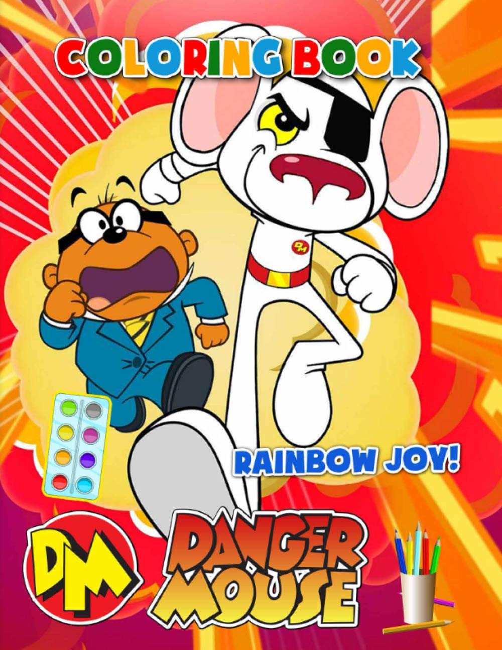 Danger Mouse Coloring Pages How To Draw Baron Silas Von Greenback From