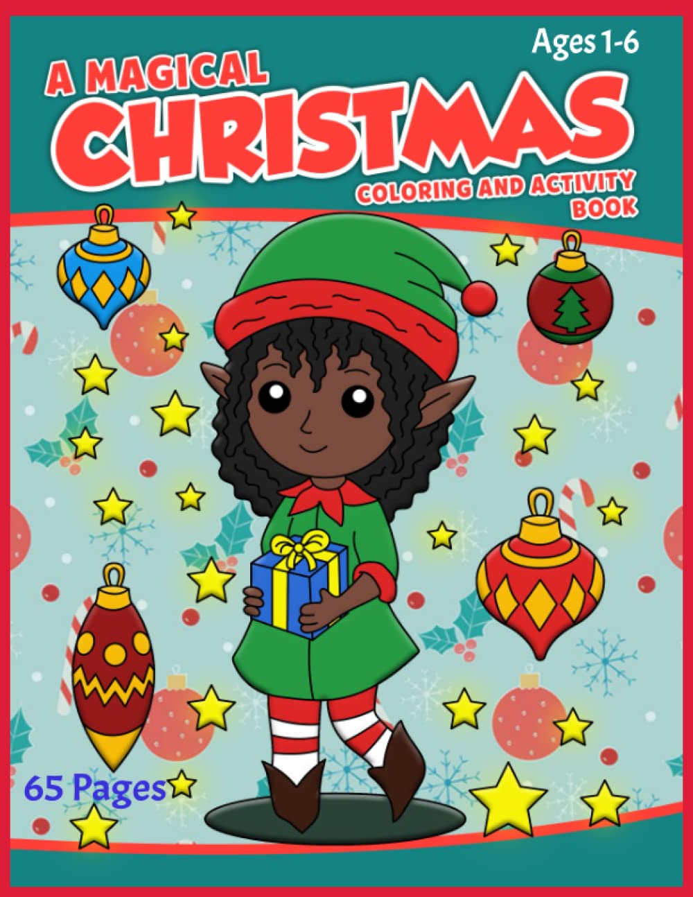 A Magical Christmas Coloring & Activity Holiday Workbook-Numbers ...