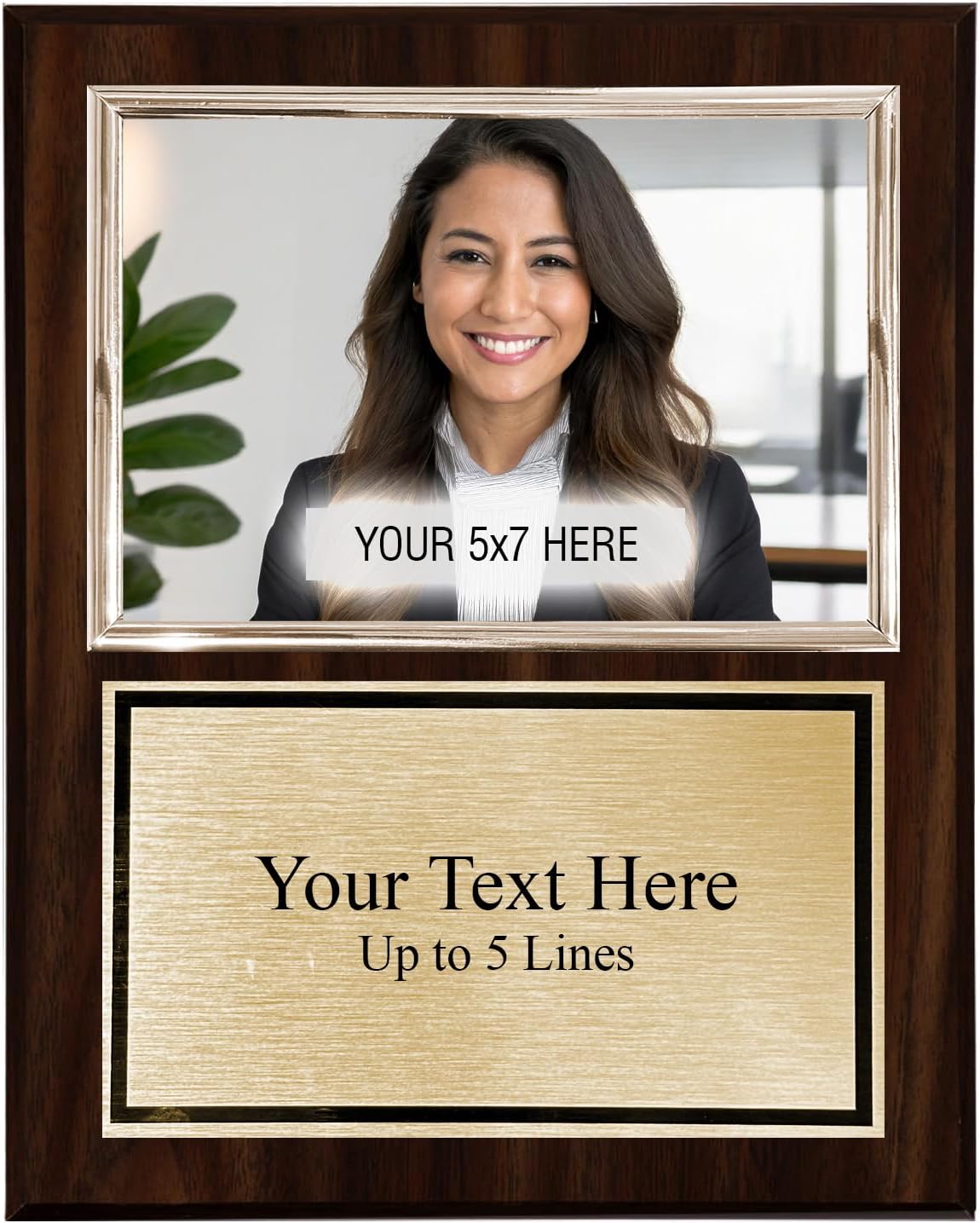 Amazon.com: Designs ByLITA 8x10 Personalized Wooden Photo Plaque - 4x6 ...