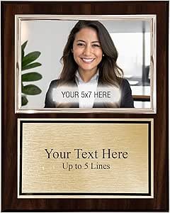 Amazon.com: Designs ByLITA 8x10 Personalized Wooden Photo Plaque - 4x6 ...