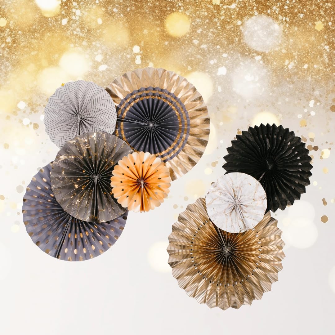 Round Paper Fan Designs Folded Fan Decoration Craft Activity Guide