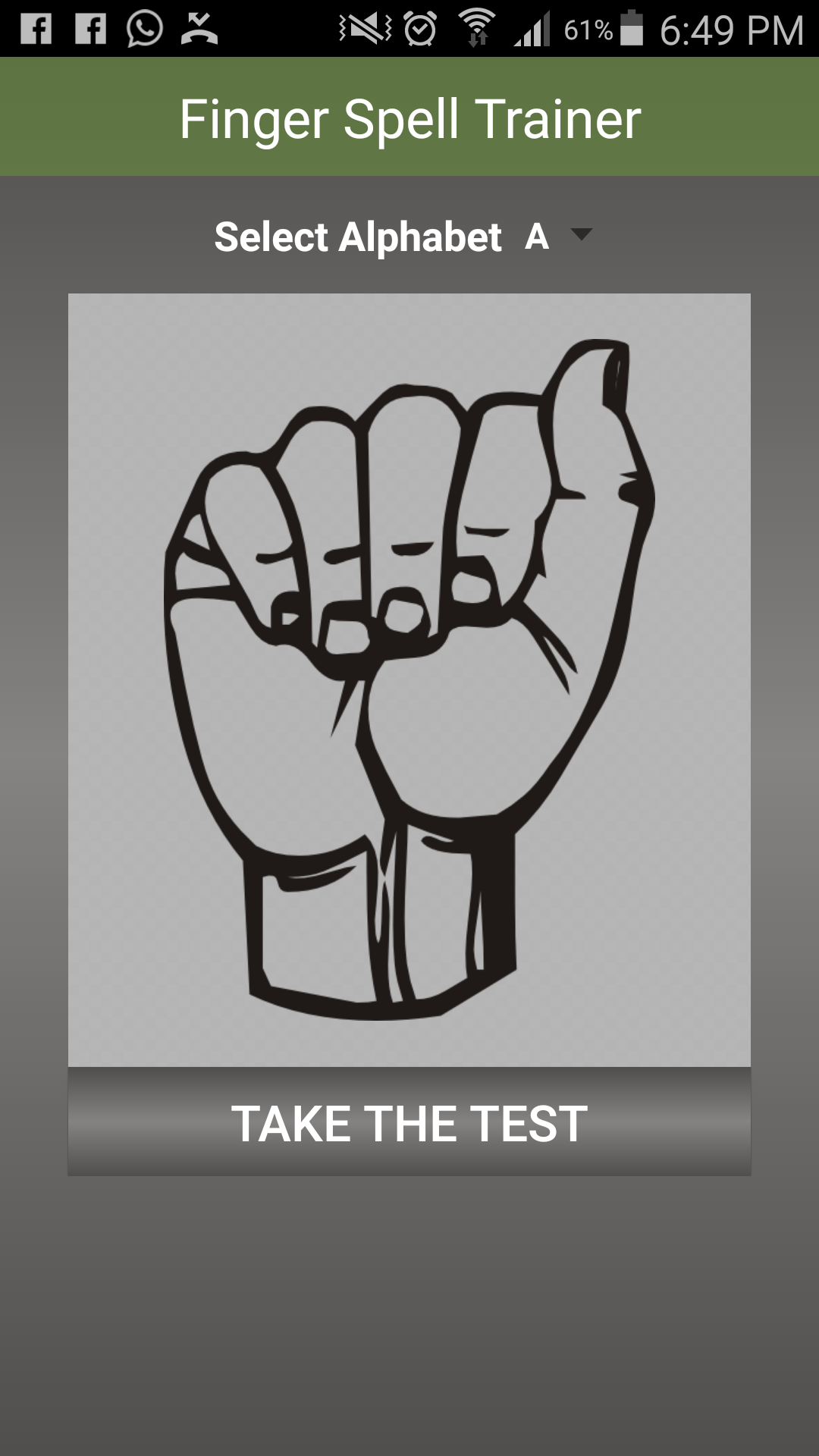 Finger Spell Trainer - App on Amazon Appstore