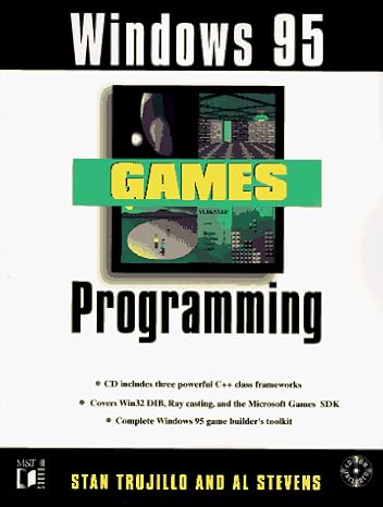 Windows 95 Games Programming: Trujillo, Stan, Stevens, Al ...