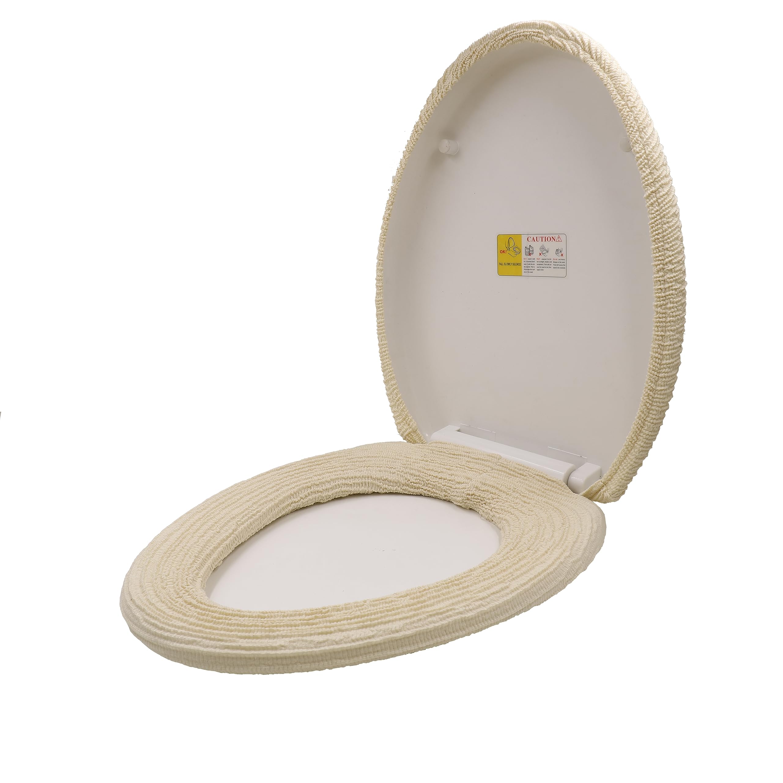 Amazon.com: timecity 2PCS Toilet Seat Cover Pads Toilet Lid Cover Set ...