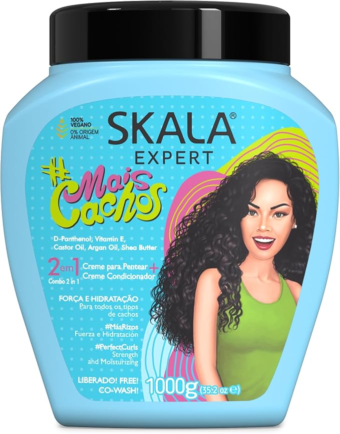 SKALA Hair Type 3ABC Mais Cachos - More Curls Eliminate Anti Frizz, For ...