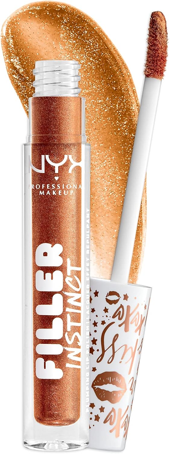 NYX Professional Makeup Filler Instinct Plumping Lip Polish, New Money ...