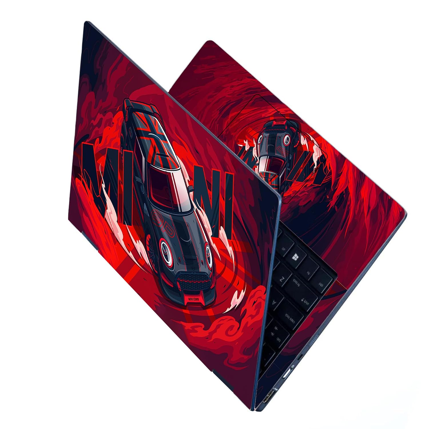 Namo Arts Full Body Laptop Skins Sticker Laminated HD Quality Vinyl ...