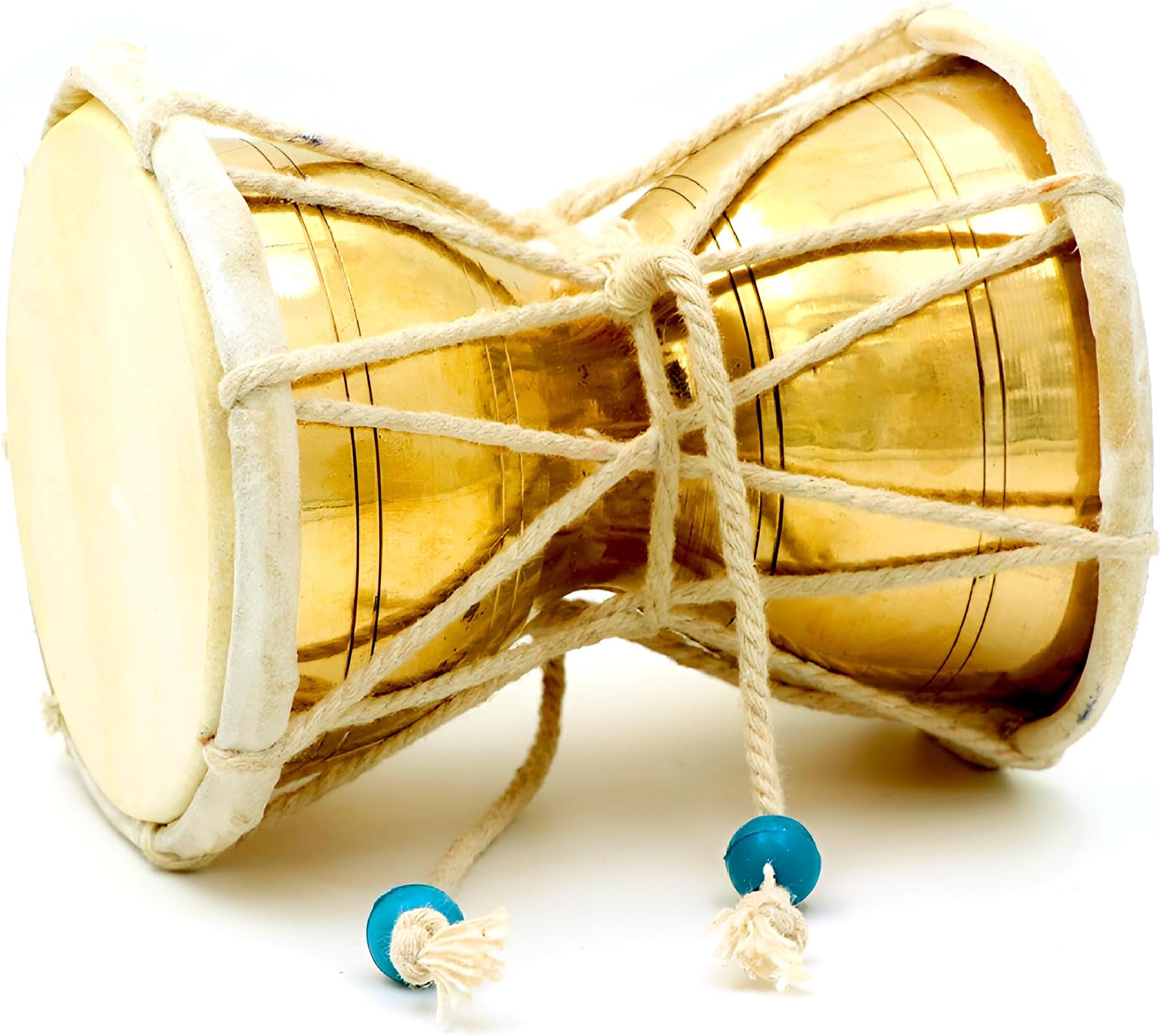 SoilMade Wood Damru, Round Shape, Wood Made, Size Aprox 9cm and 60g ...