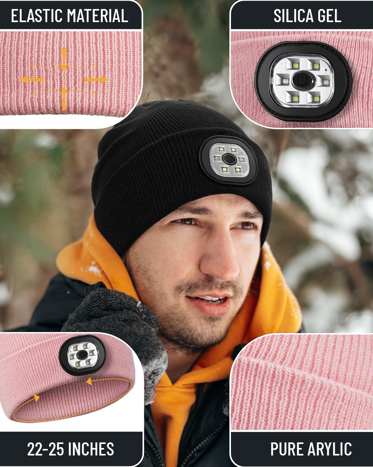 Snapklik.com : LED Beanie