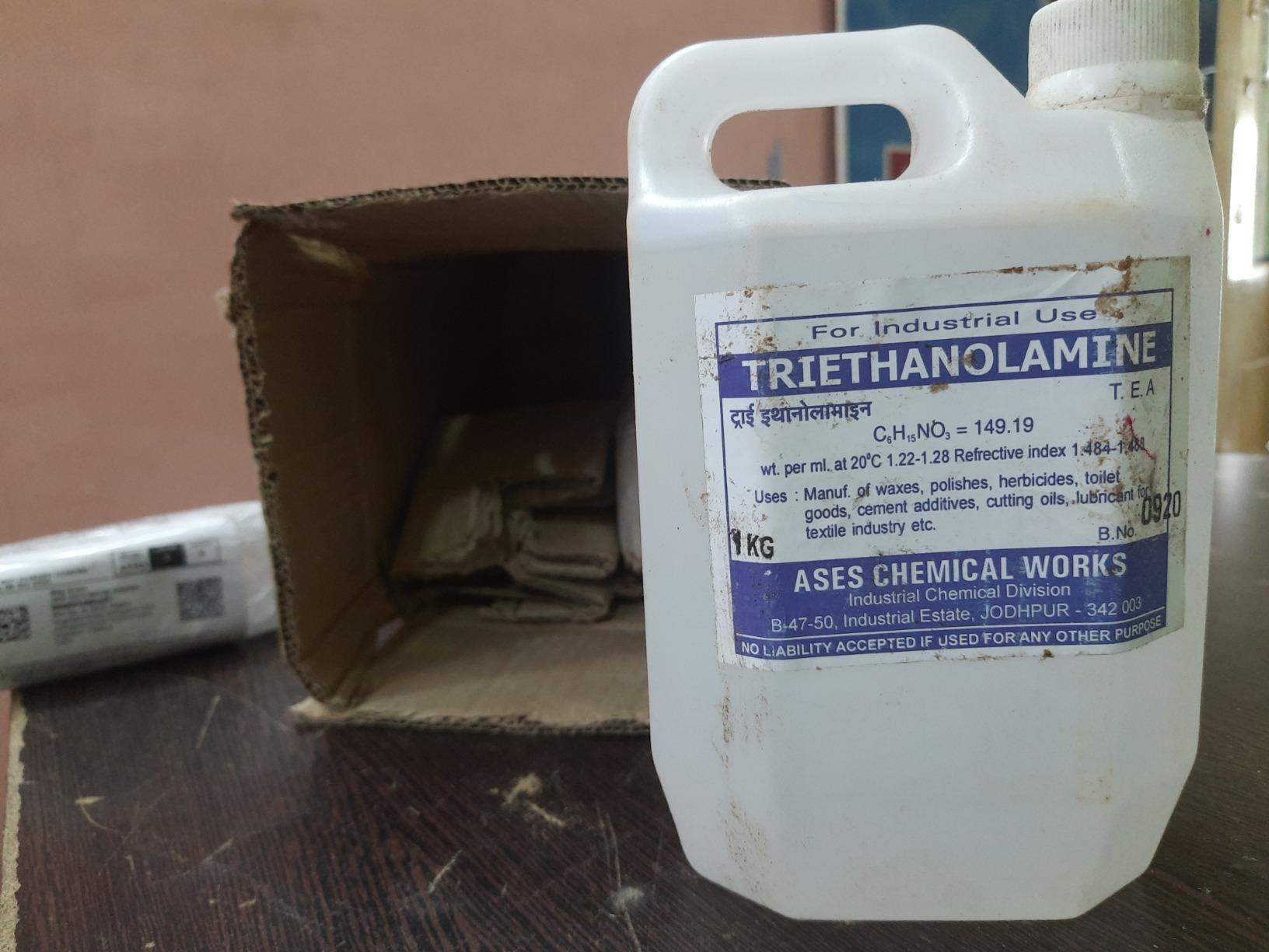 Triethanolamine PH Balancer for Carbomer Gel 99% (100GM, Viscous Liquid ...