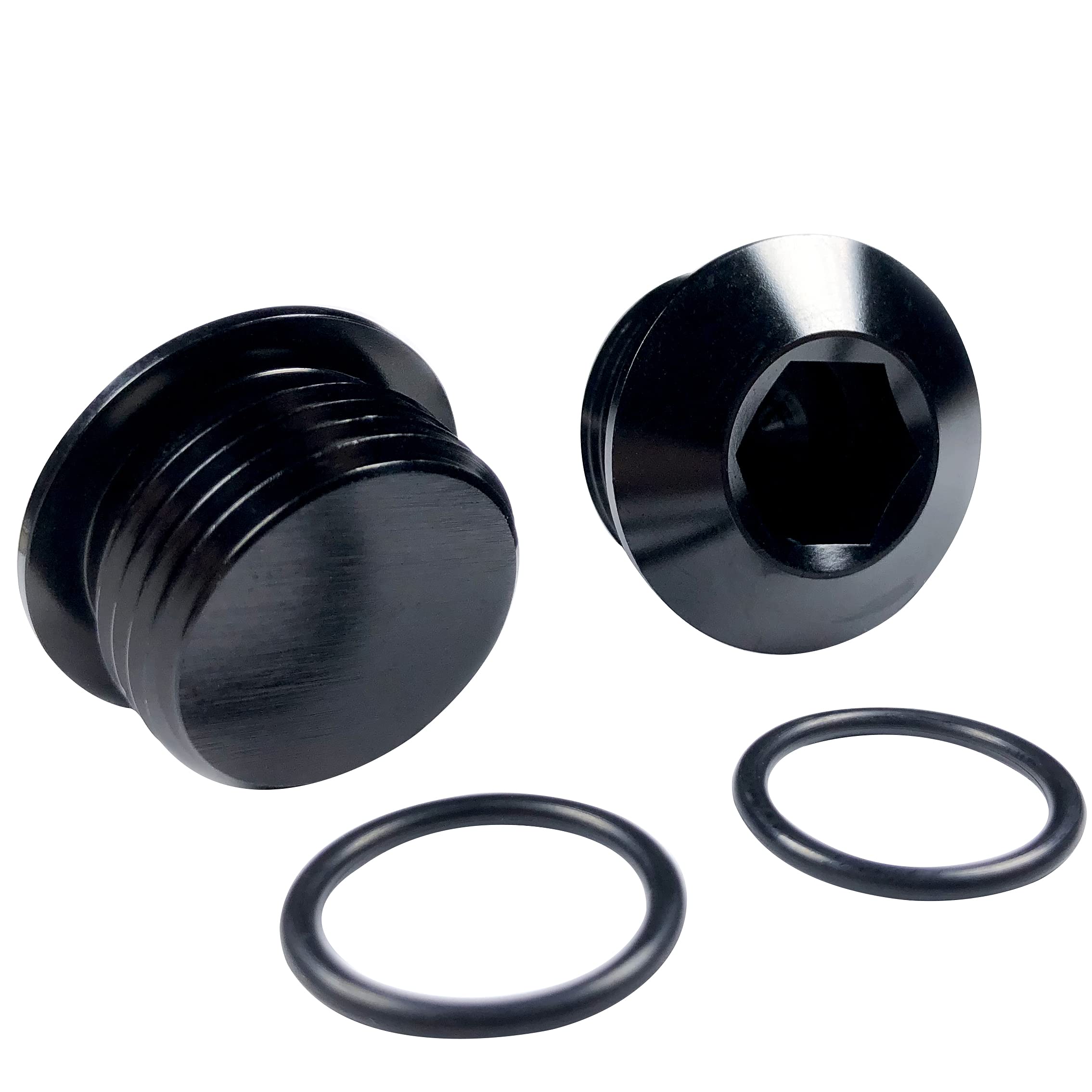 Buy 8AN Socket Plug 8 an Male Hex Head Port Plugs Aluminum Fittings ...