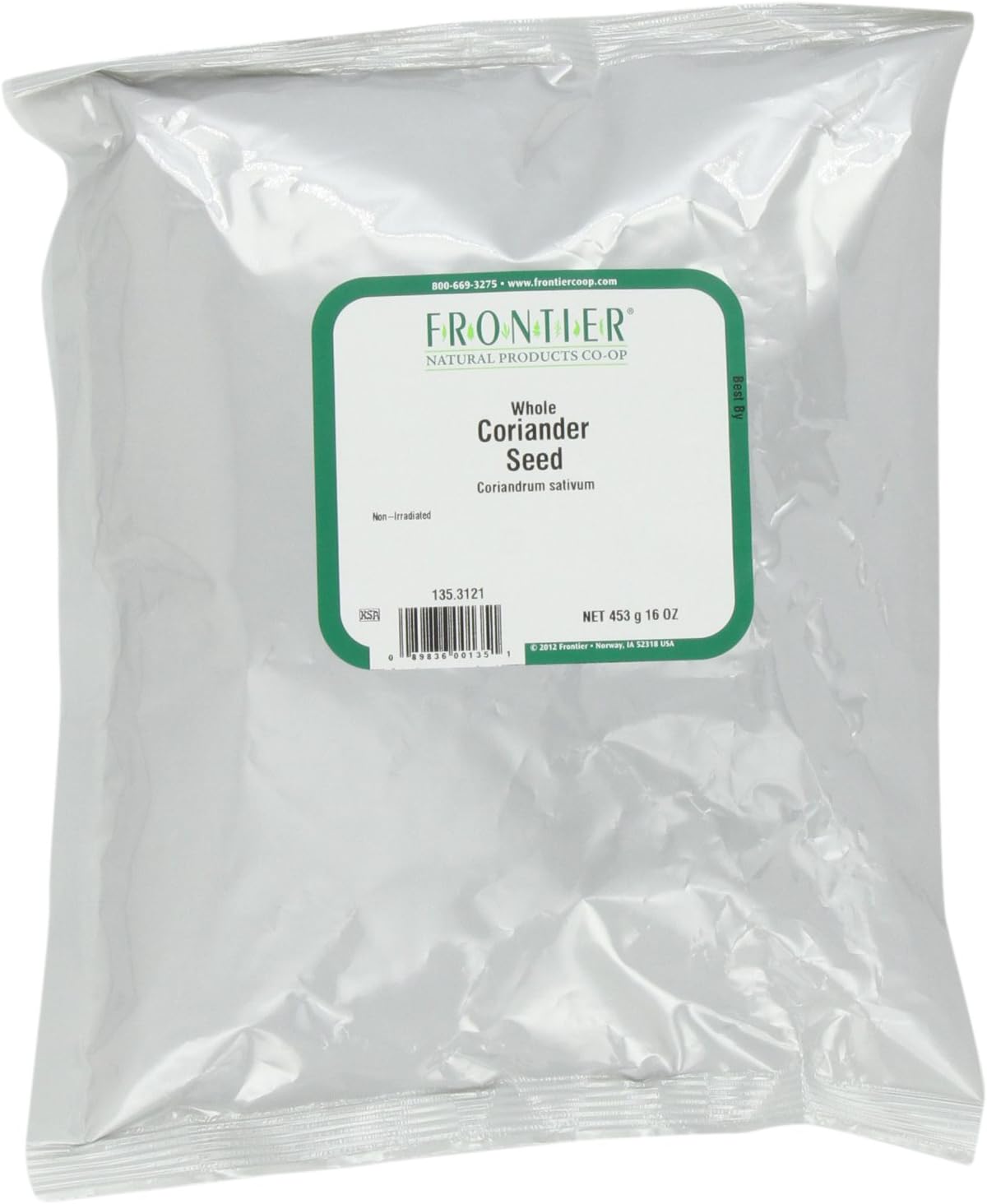 Amazon.com : Frontier Coriander Seed Whole, 16 Ounce Bags (Pack of 3 ...