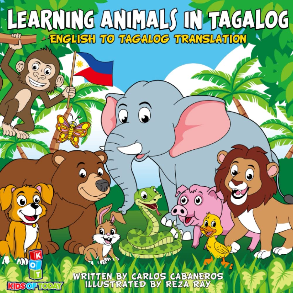 Learning Animals In Tagalog: Designed to help your child start learning ...