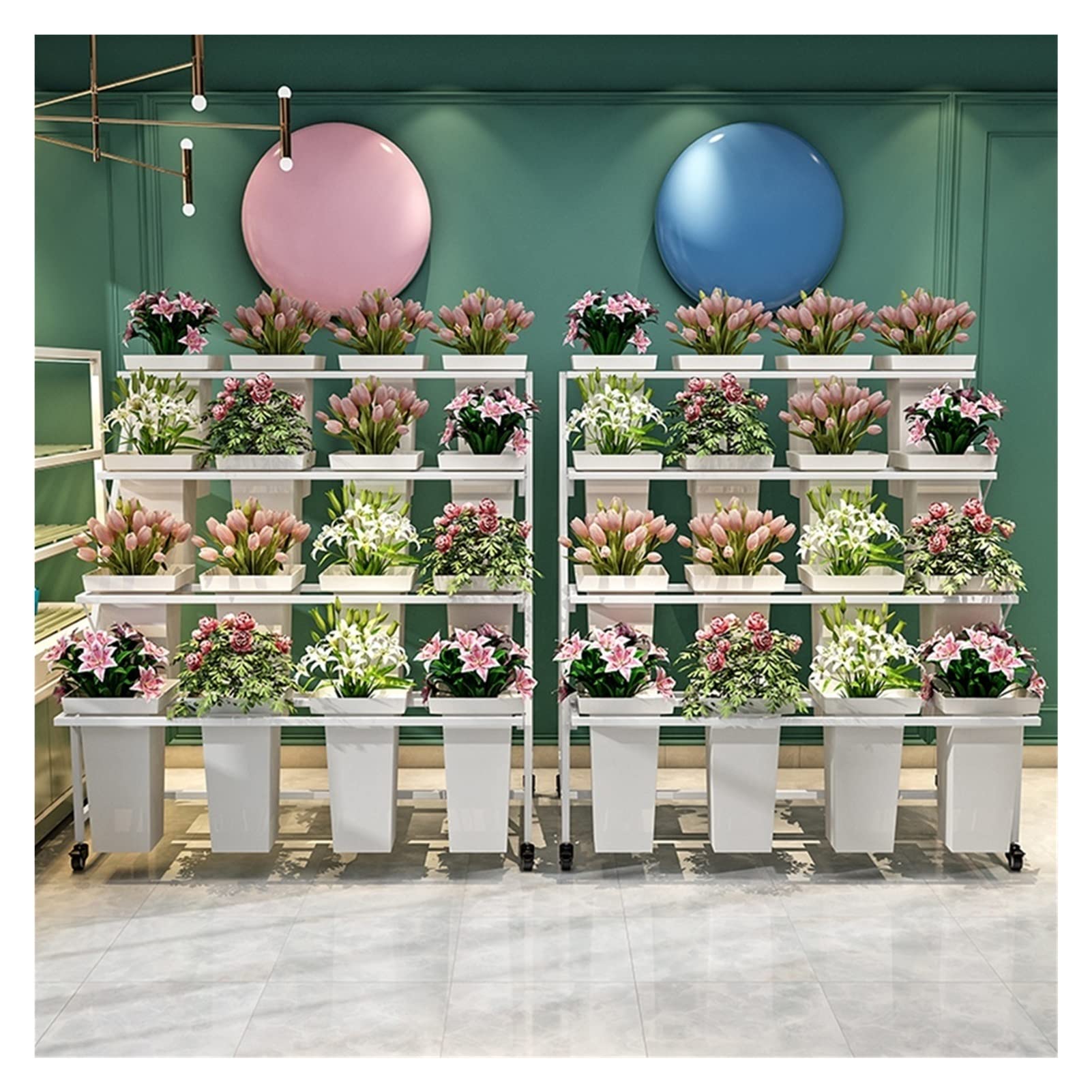 Plastic Casters For Displays