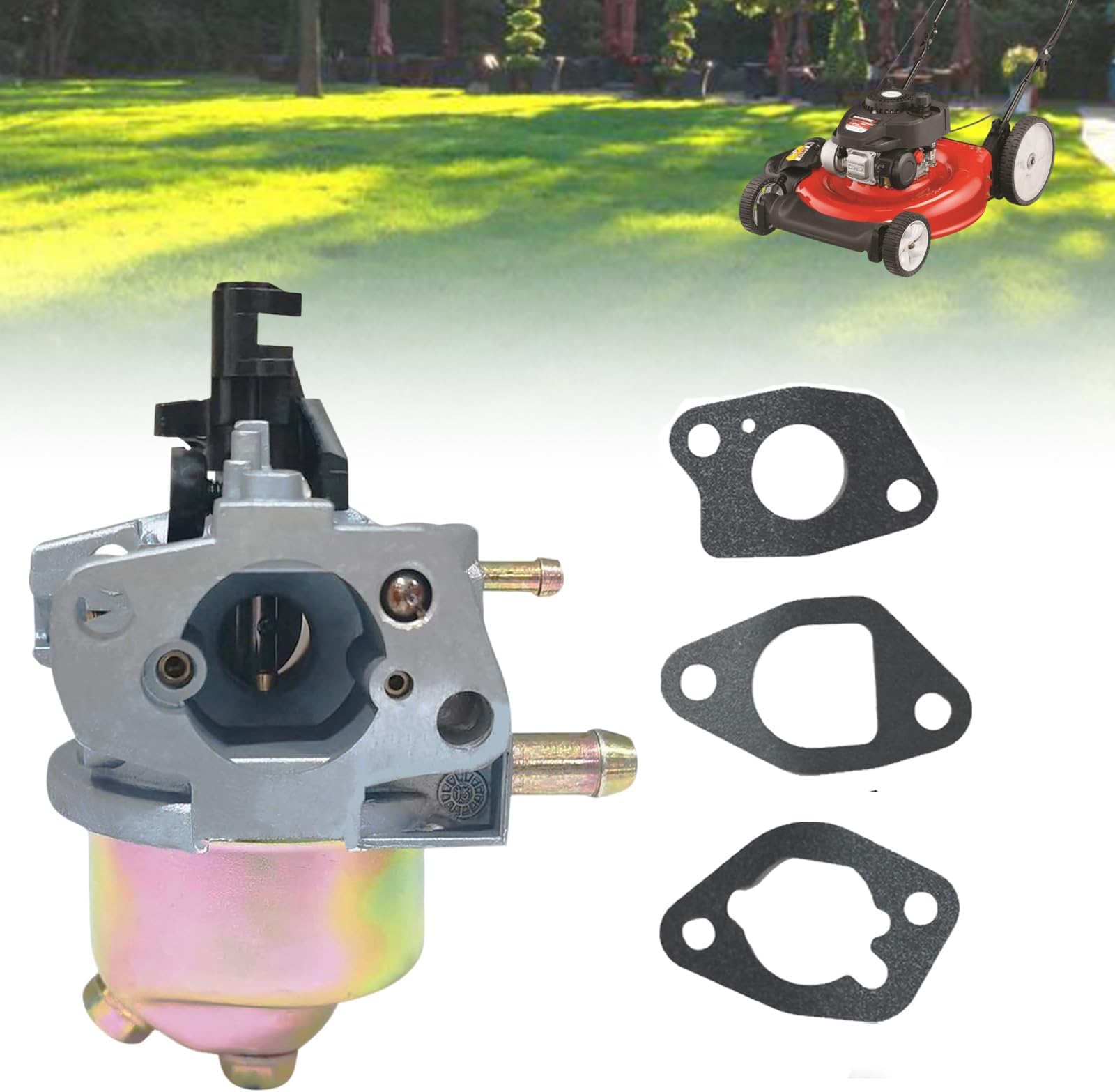 Amazon.com: Huayi Carburetor Compatible with Craftsman 247.762660 Gas ...