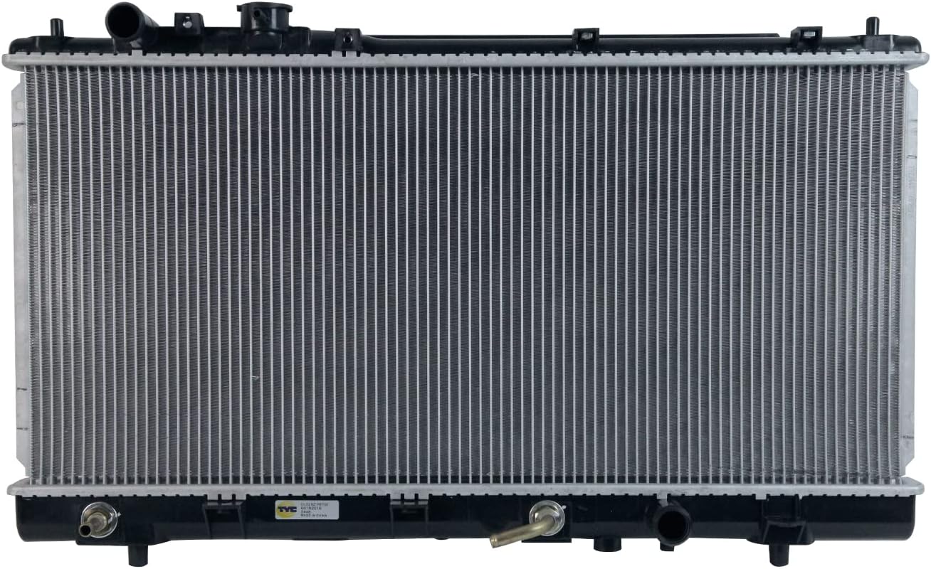 TYC 2446 Mazda Protege 1-Row Plastic Aluminum Replacement Radiator ...