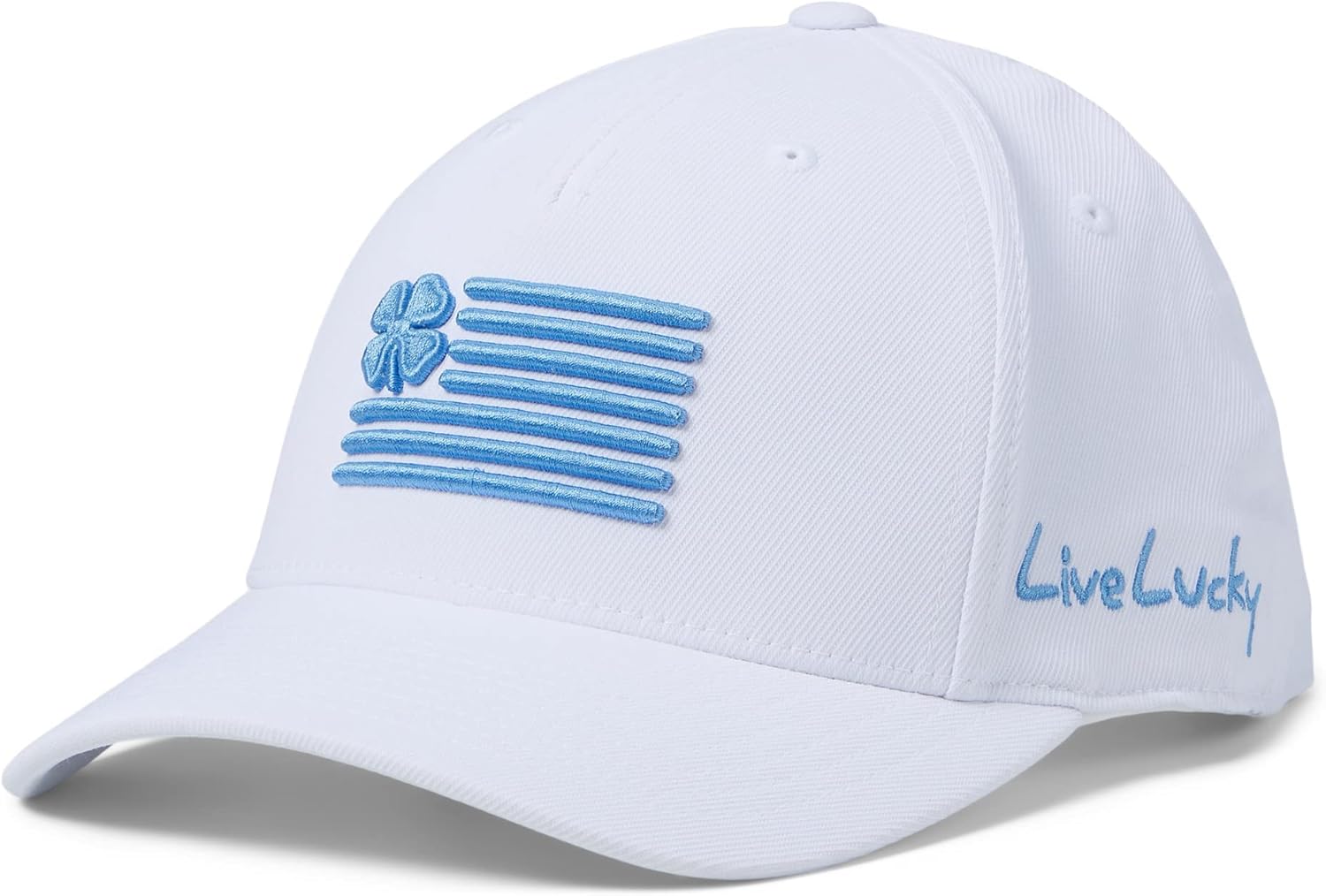 Black Clover Clover Nation 19 Hat Azure Clover Flag/White One Size at Amazon Men’s Clothing store