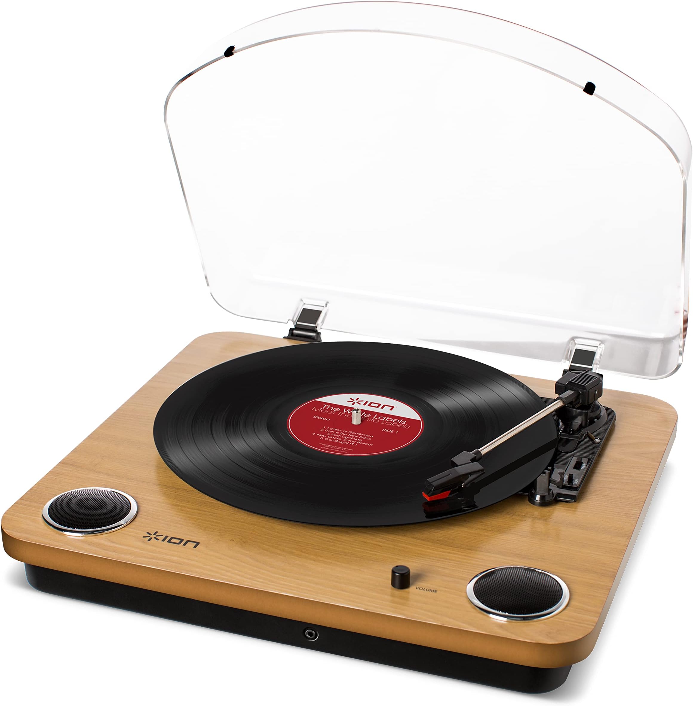 ION Audio Max LP – Vinyl Record Player with Built In Speakers, USB ...