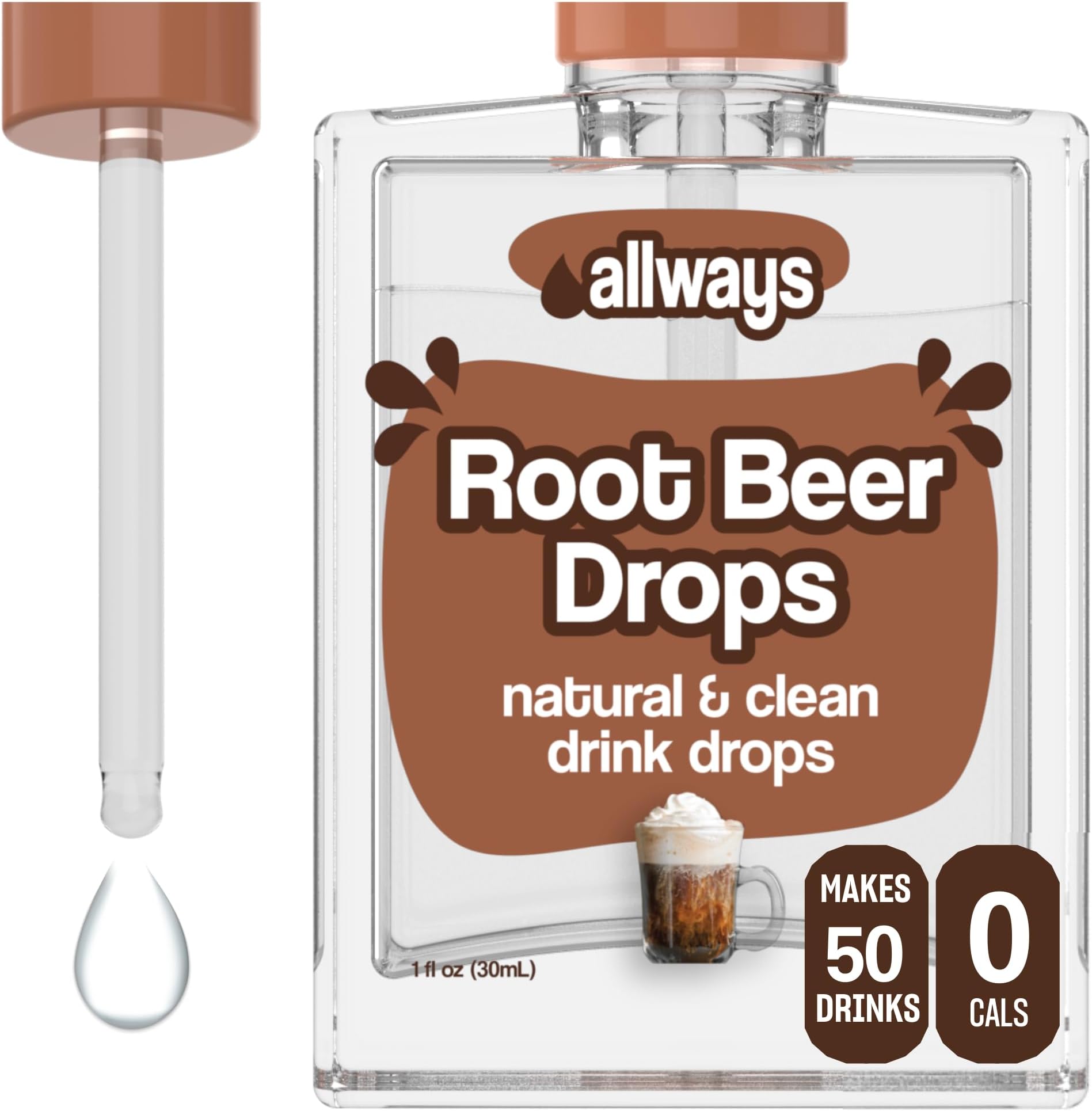 Amazon.com: Allways Drops, Liquid Water Enhancer Drink Mix, Natural ...