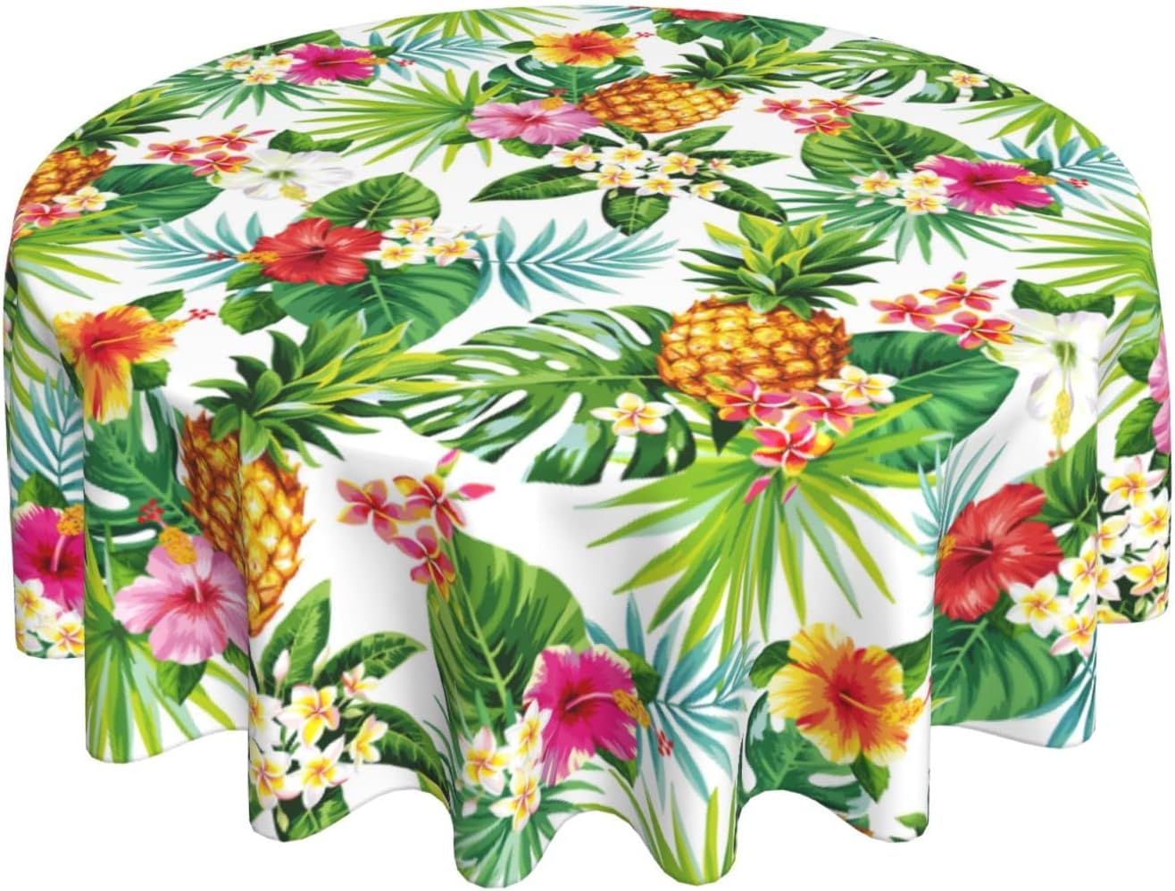 Amazon.com: Kahle Living Hawaiian Tropical Fabric Tablecloth (Hawaiian ...