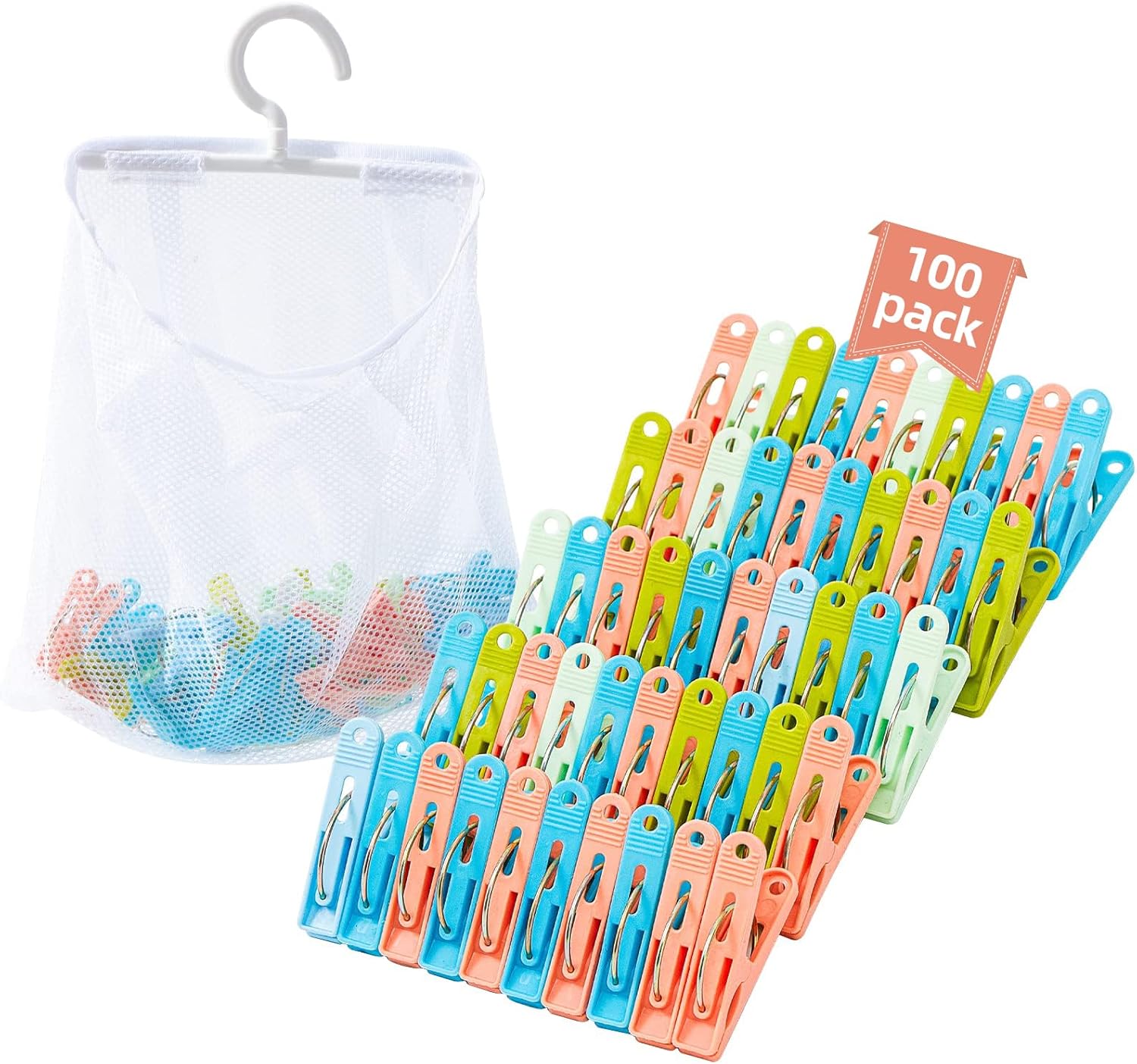 Bebeay Pinzas para Ropa Multifuncional, Pinzas para Tender La Ropa, con ...