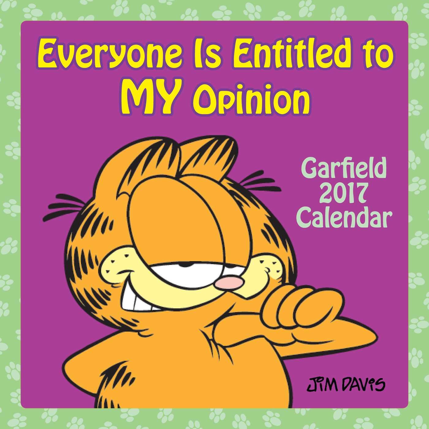 Garfield 2017 Calendar | Amazon.com.br