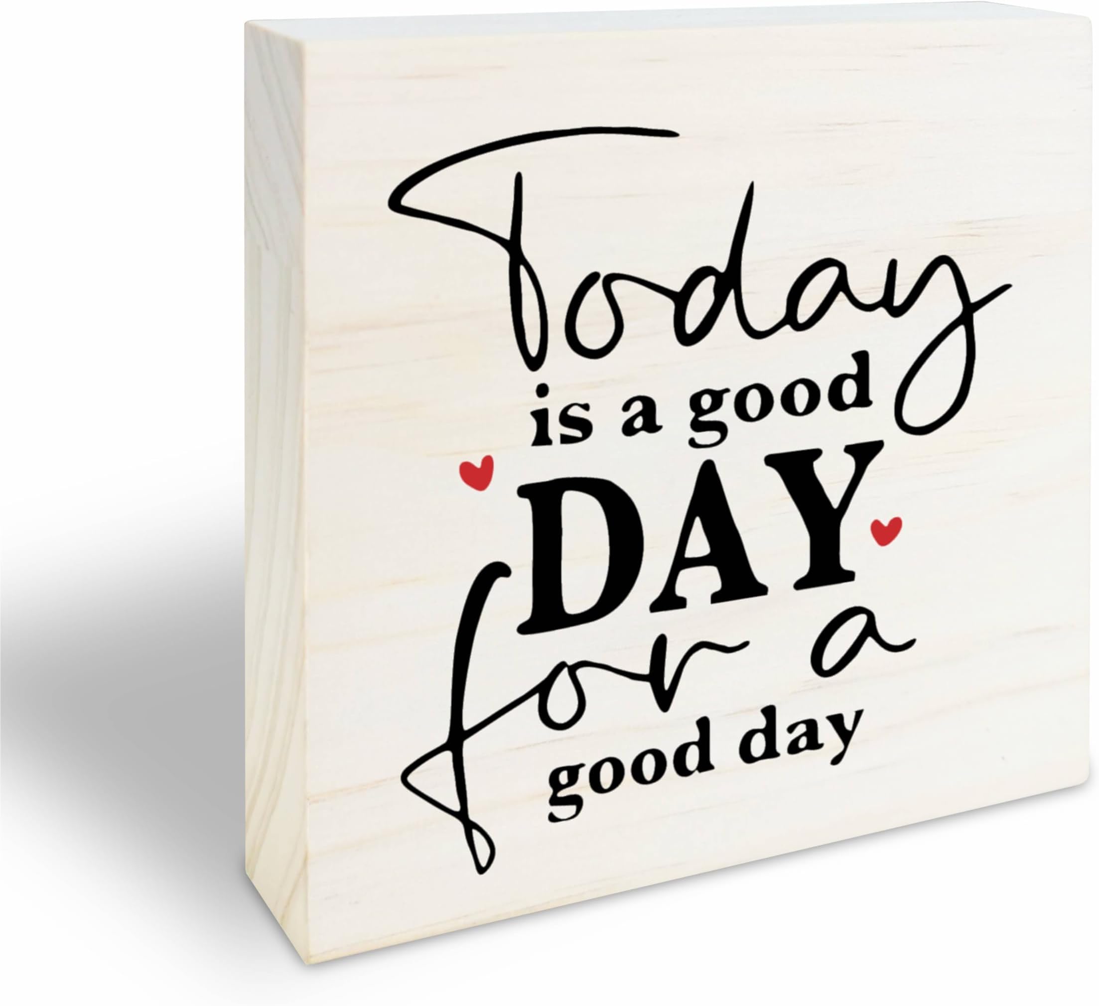 Amazon.com: Inspirational Quotes Desk Decor Gifts for Women, Today is A ...