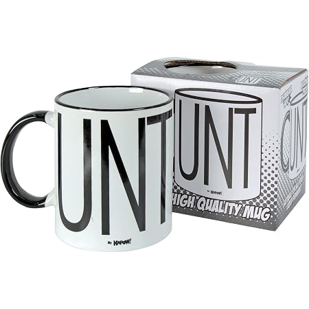 Funny Mugs for Men Women - C UNT Mug - Fun Sarcastic Slogan Gifts for ...
